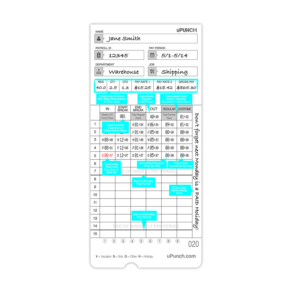 uPunch 2 Pack Ribbon/200 Card Combo for Gray HN4000 AutoAlign ...